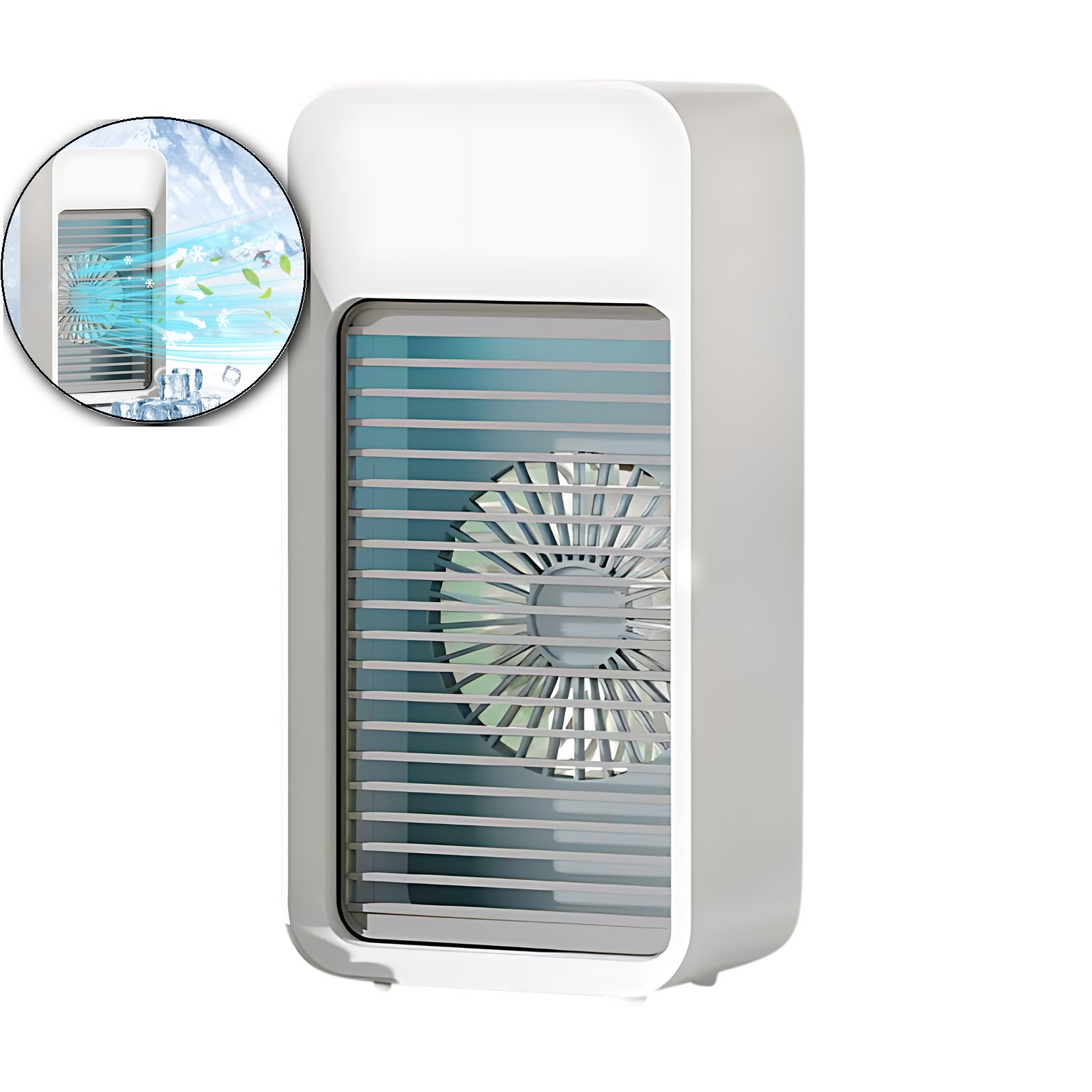 Dvruxg Portable Fan for Travel, Portable Air Conditioner Water Cooled ...