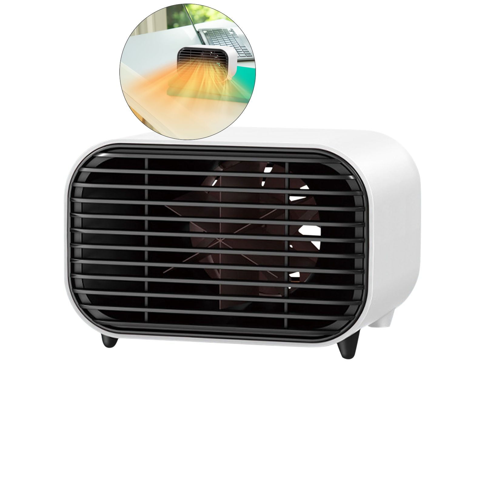 Dvruxg Portable Space Heater, Electric Heater Warmer Energy Efficient ...