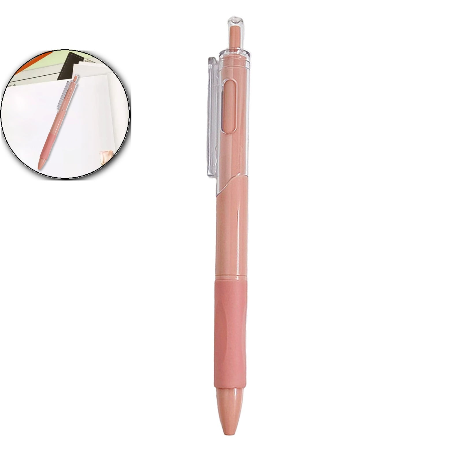 Dvruxg Push Button Brush Pen – 0.7ml Quick-Drying Ink, Capless Design ...