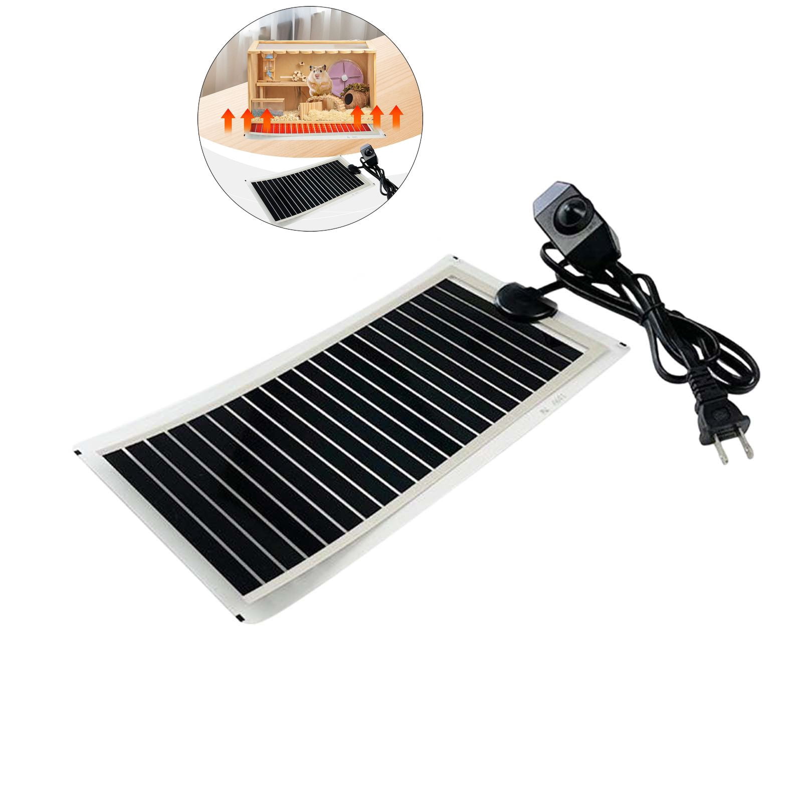Dvruxg Reptile Heat Pad Reptile Heating Pad Under Tank Terrarium Safe ...