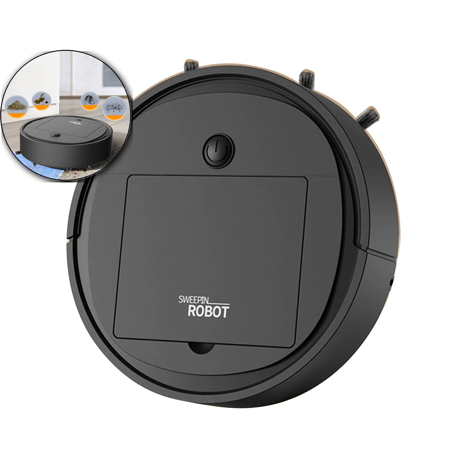 Dvruxg Robot Vacuum Cleaner, Sweeping Robot, Ultra Slim Quiet, Multiple ...