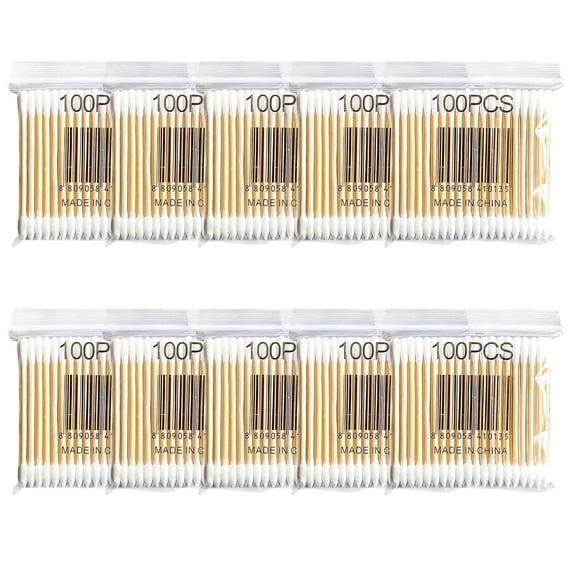 Dvruxg Soft Cotton Swabs for Household Multi-Functional Cleaning Sticks ...