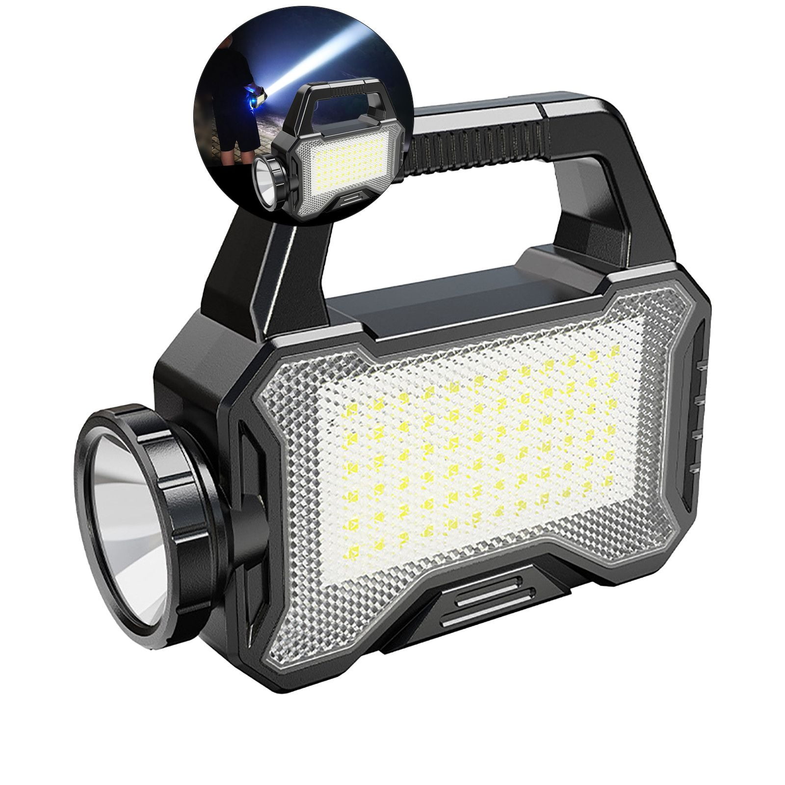 Dvruxg Solar Flashlights for Emergencies, LED Solar Camping Lights ...