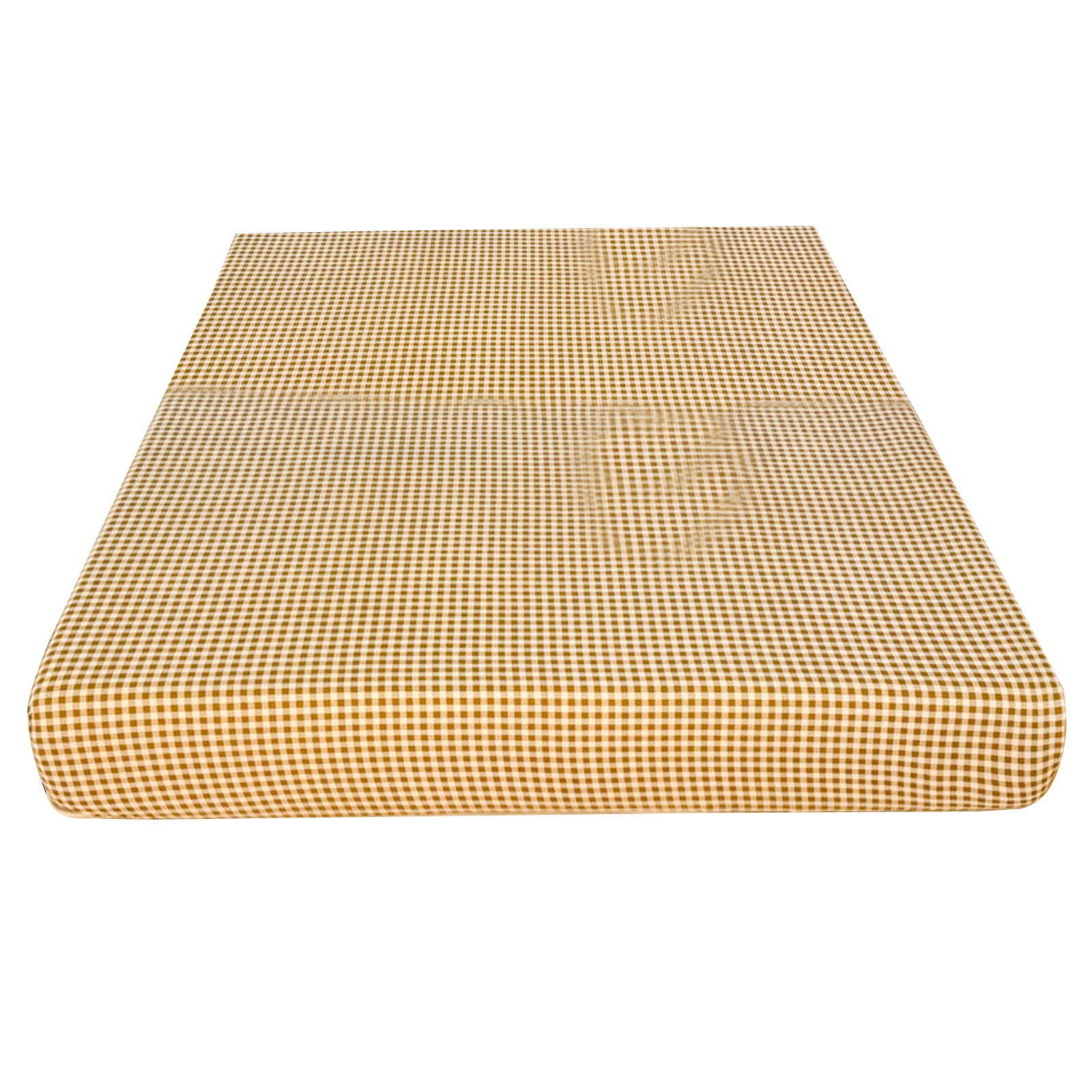 Dvruxg Solid Color Checkered Bed Sheet - Soft & Comfortable Polyester ...