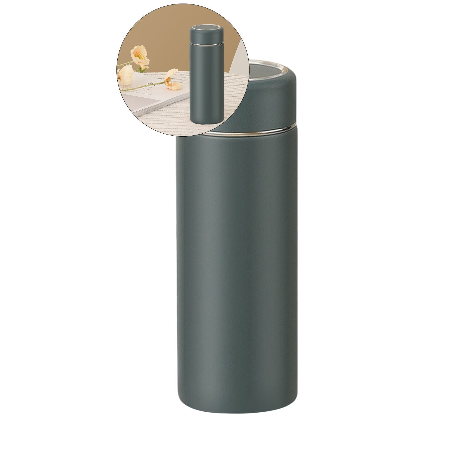 Dvruxg Stainless Steel Mini Insulated Cup - Portable Water Bottle with ...