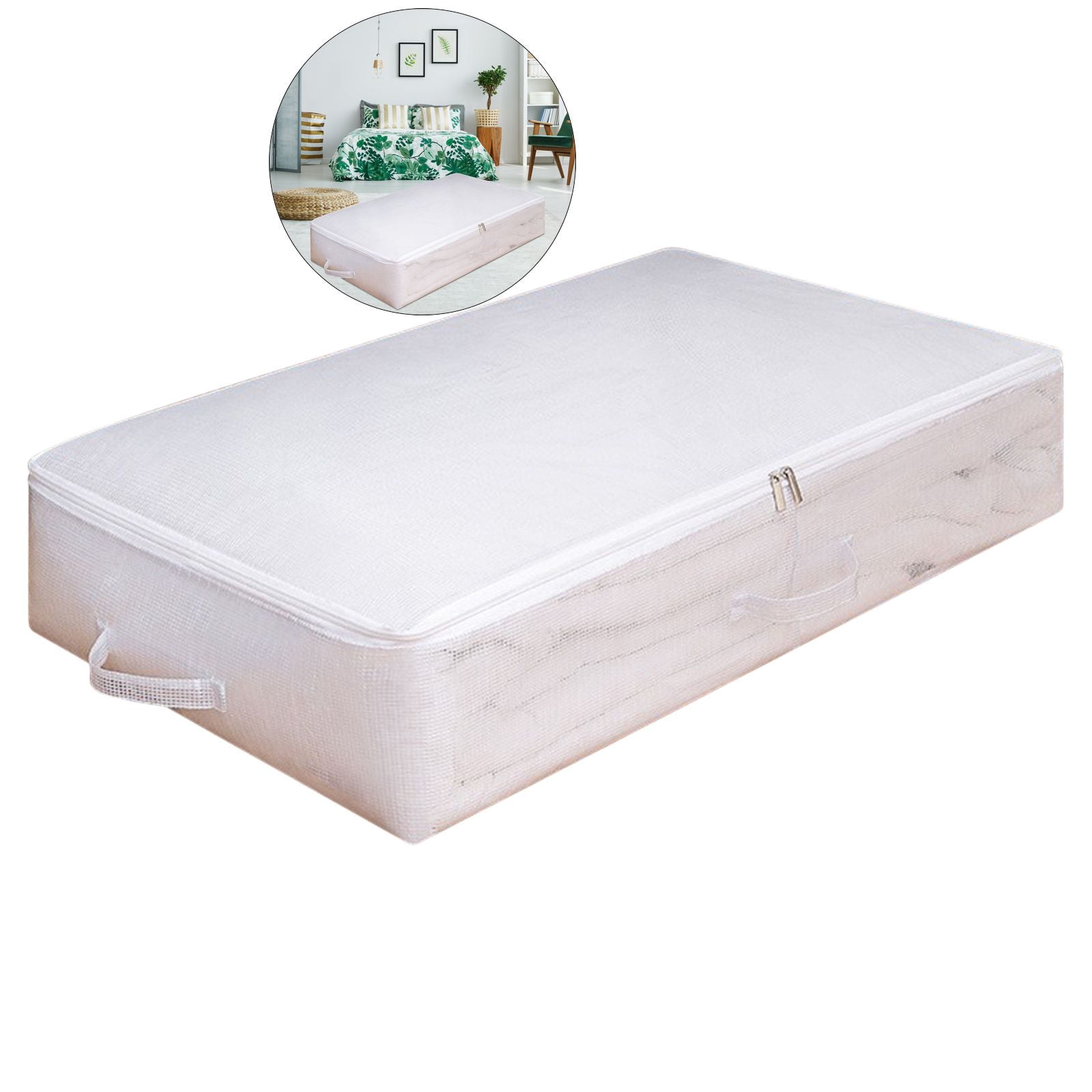Dvruxg Storage Boxes Rectangle Storage Bag Under Bed Closet Clothes ...