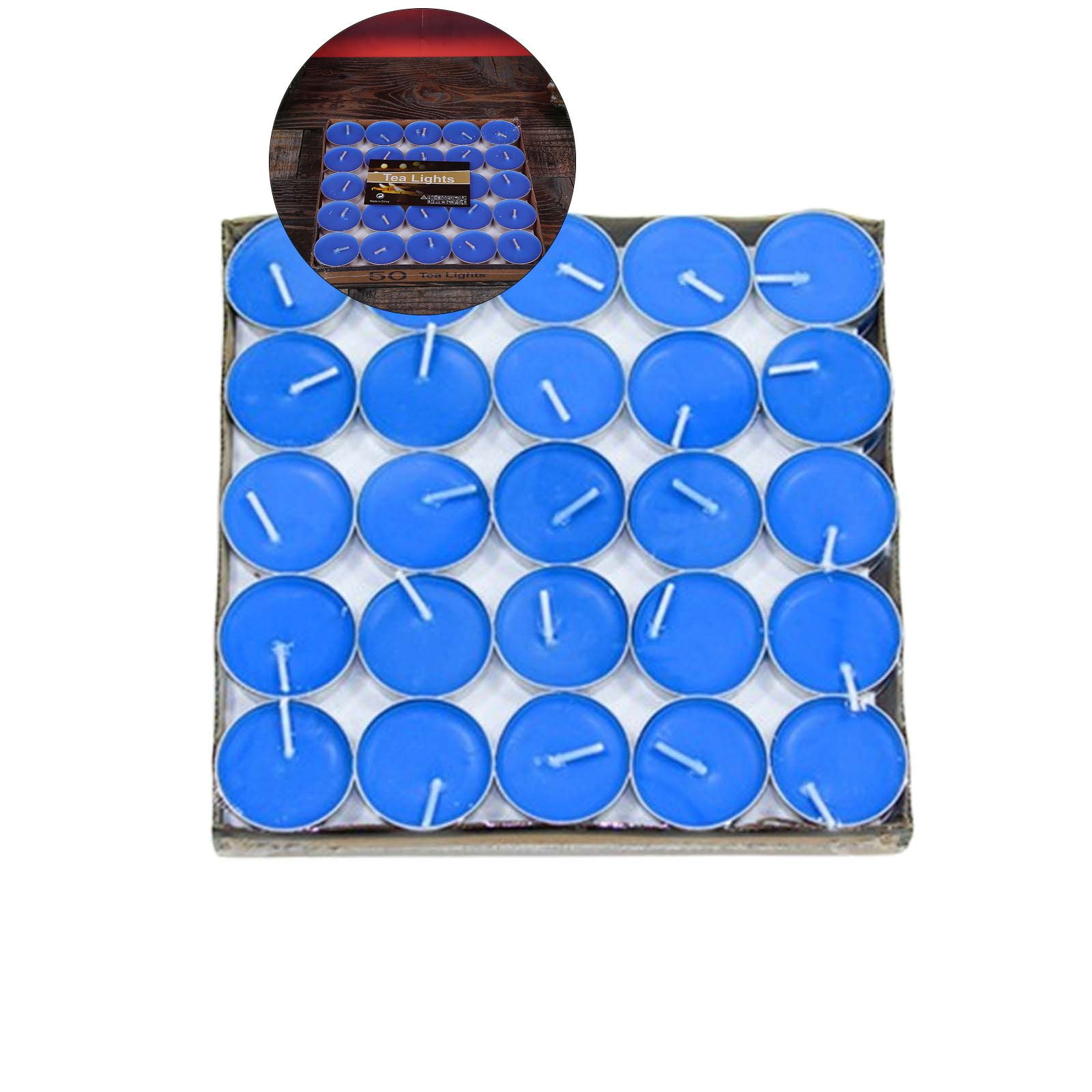 Dvruxg Tea Lights Candles - 50 Pack Tealights Candle Scented Tea Small ...