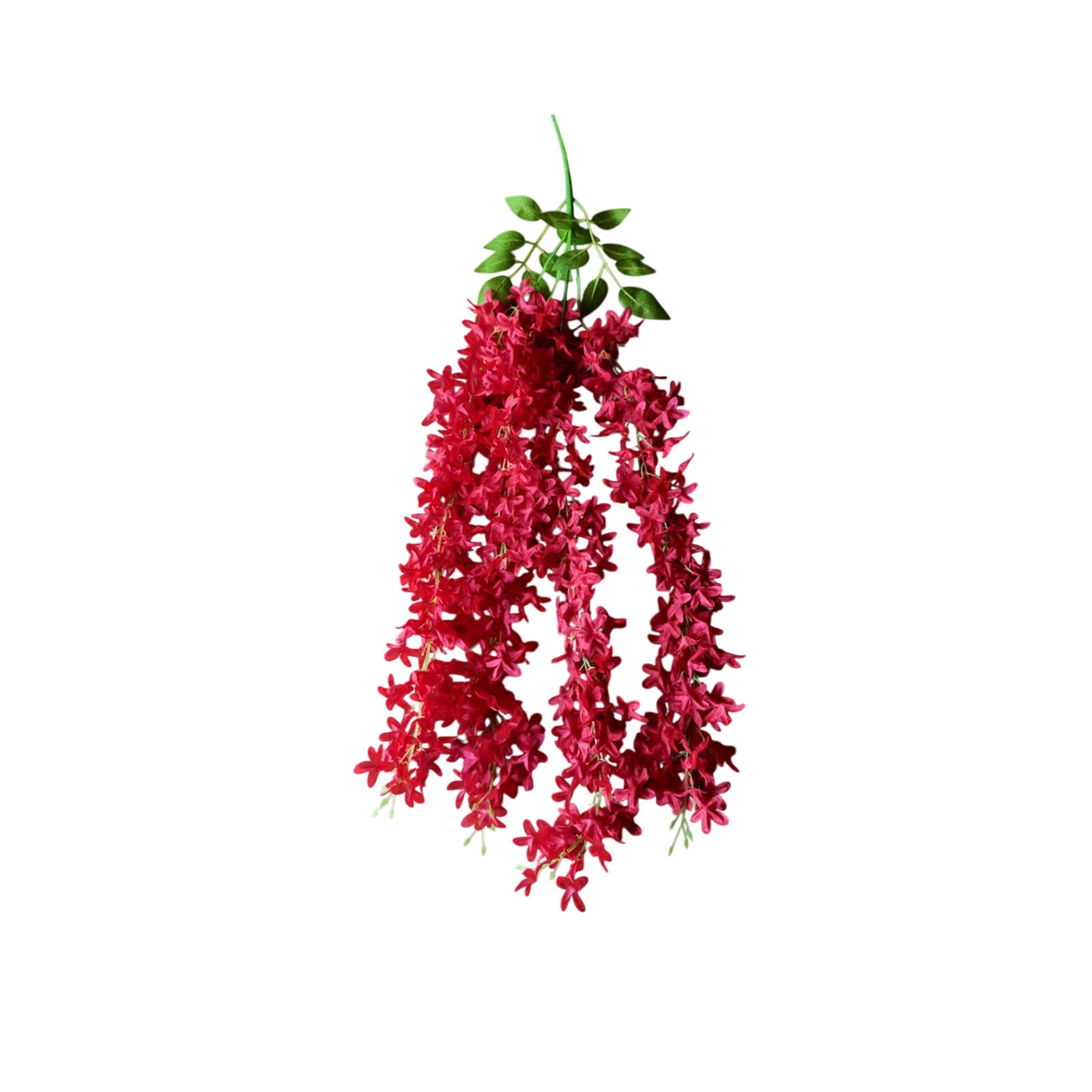 Dvruxg Wisteria Hanging Flowers Garland, Artificial Flower Vines, Fake ...