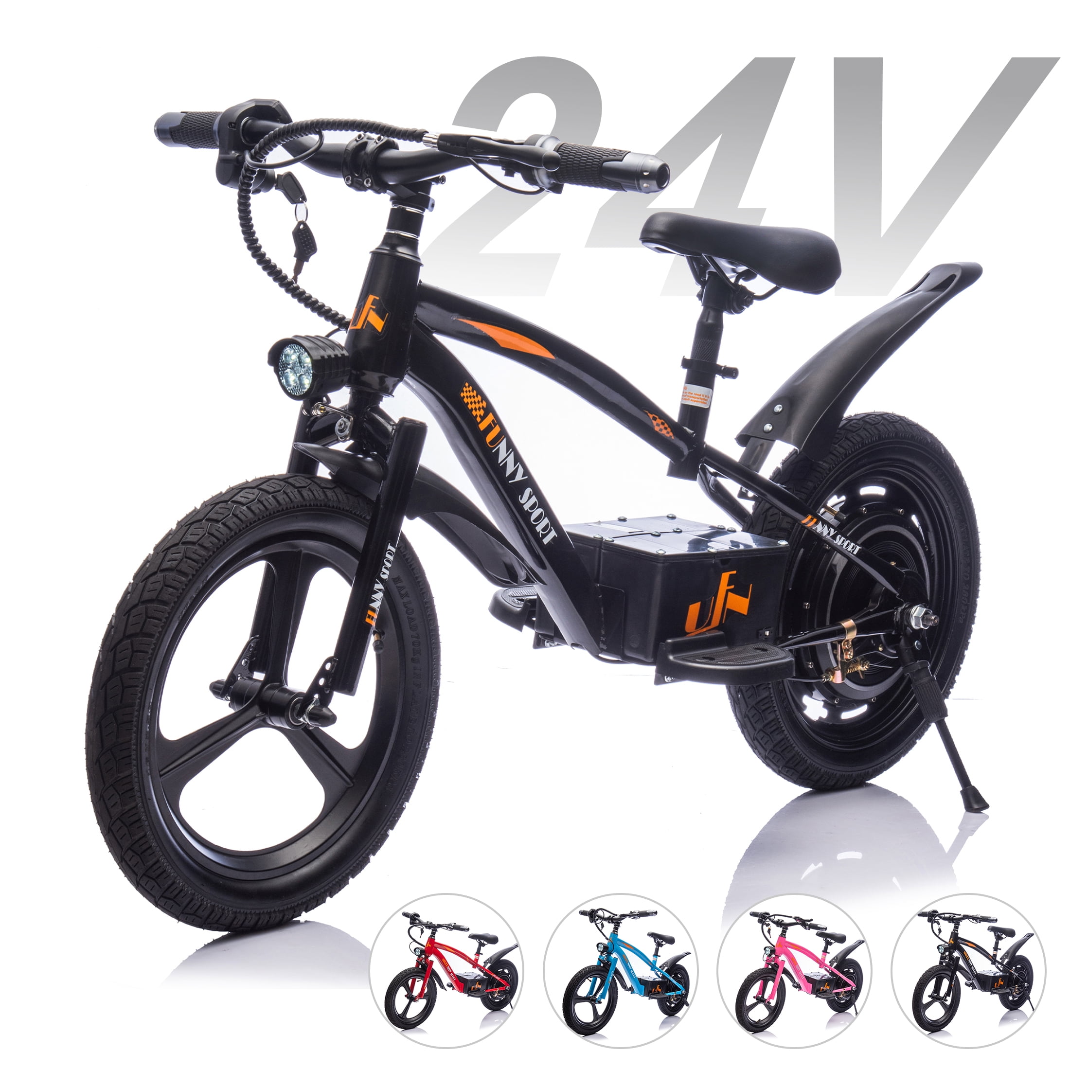 Dvsripa 24V Kids Electric Dirt Bike,300W Super Power Motor,Max 12.43MPH ...