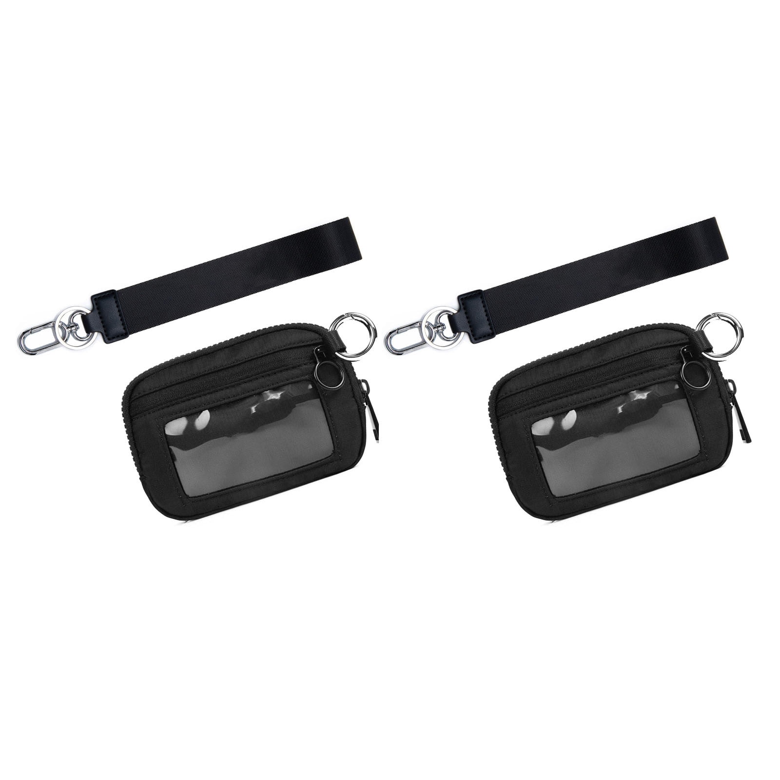 Dvumao Organizers and Storage, Wristlet Zip Card Case With ID Window ...