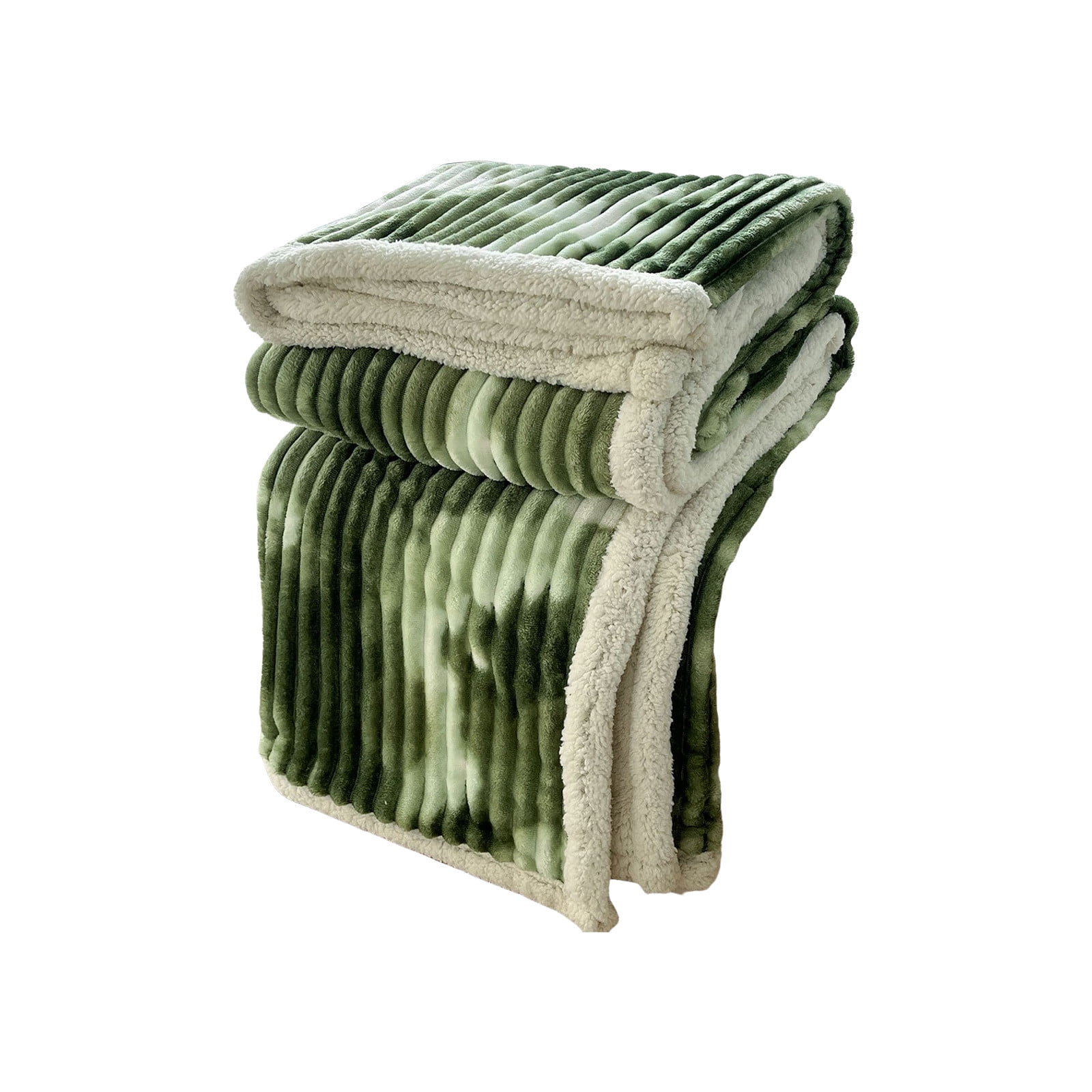 Dvumao Blankets and Throws, Double Layer Thickened Blanket Lamb's Wool ...