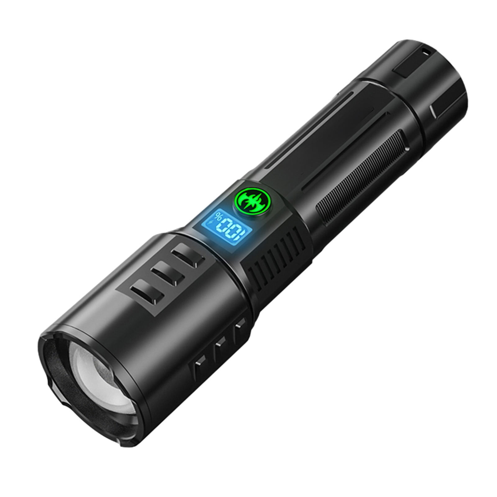 Dvumao Camping Lights, Intelligent Digital Display LED Flashlight USB ...