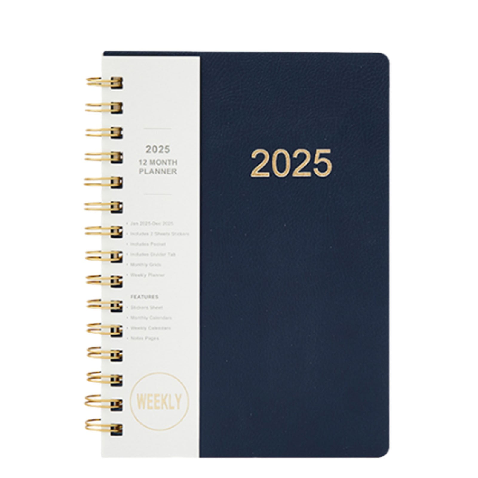 Dvumao Classroom Supplies, 2025 Calendar Notepad English Calendar A5 ...