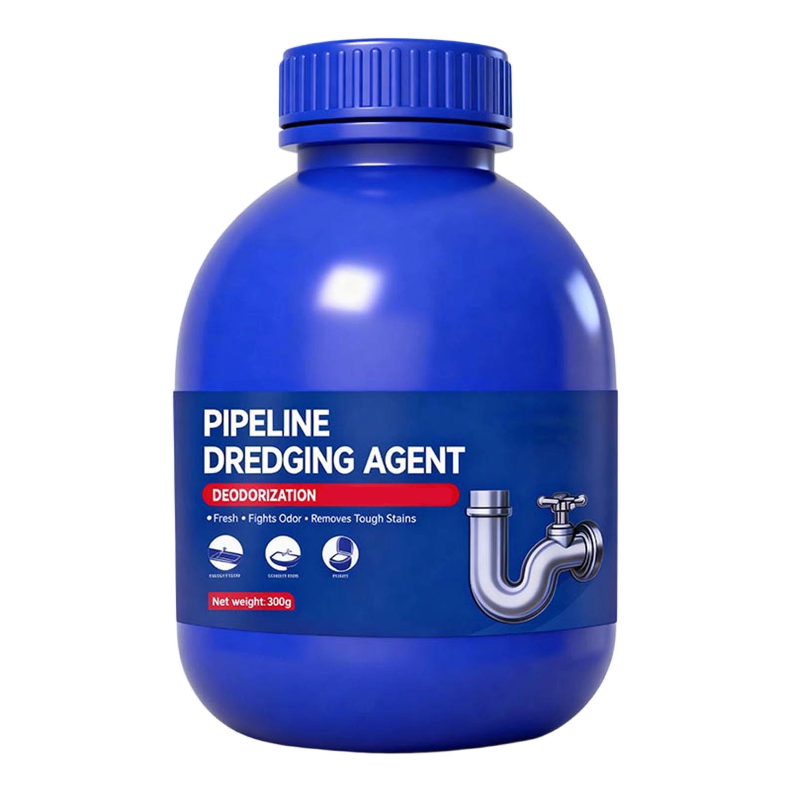 Dvumao Cleaning Supplies, 300ml Multi-Purpose Drains Unblocker Powerful ...