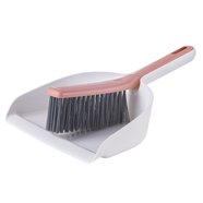 LKWLPD 2 Pcs Mini Dustpan and Brush Set Cat Litter Broom Small Dust ...