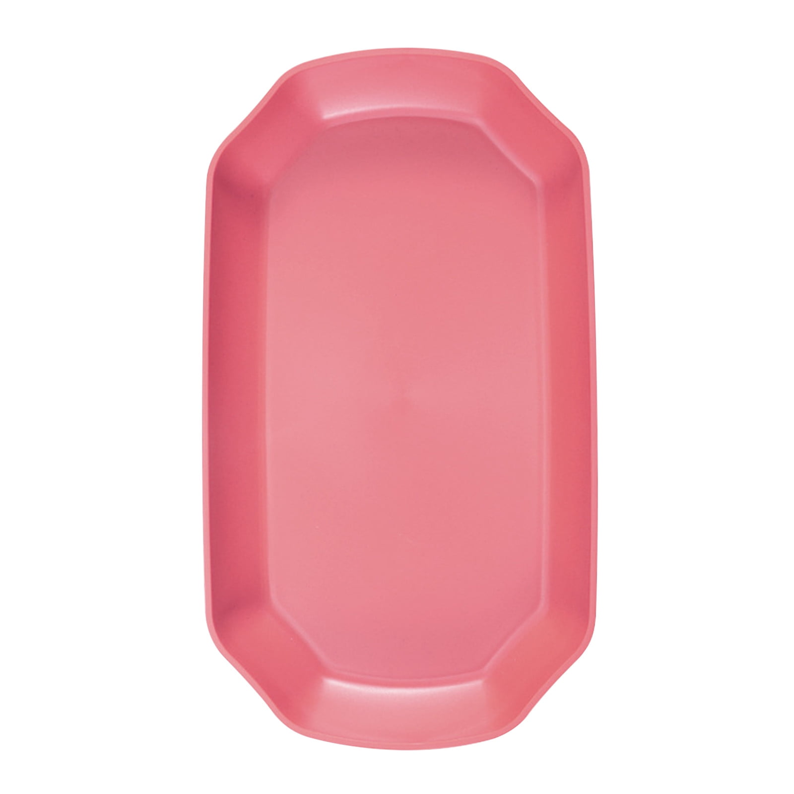 Dvumao Dinner Plates, Octagonal Plastic Tray AntiSlip Restaurant-Grade ...