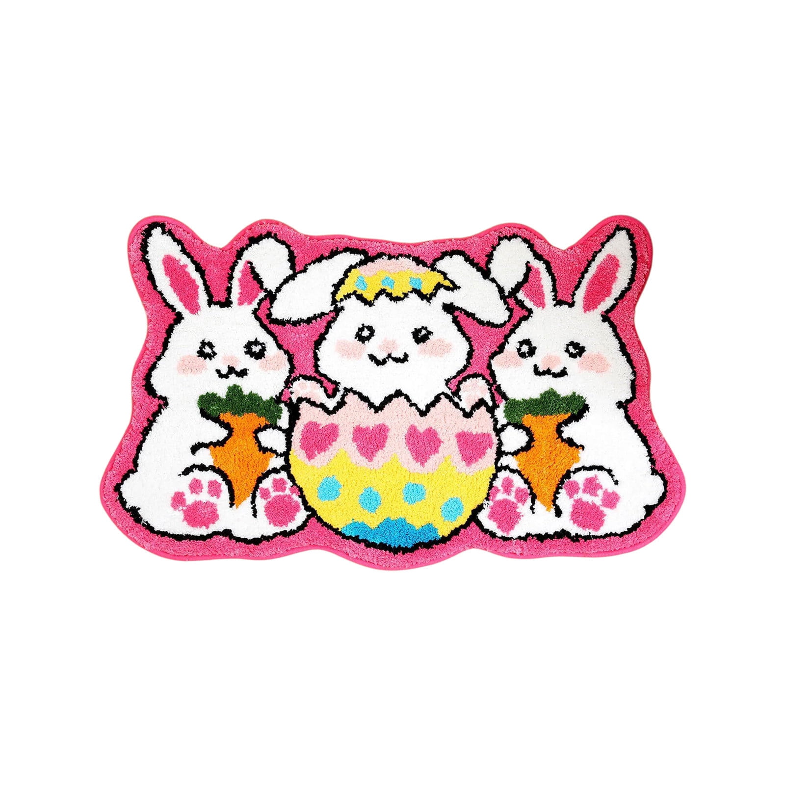 Dvumao Easter Decor, Easter Bath Mat -Mat Washable Carpet Absorbent ...