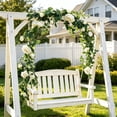 Dvumao Fake Rose Garland for Wedding Arch, 6-Ft(180cm) Artificial Vine ...