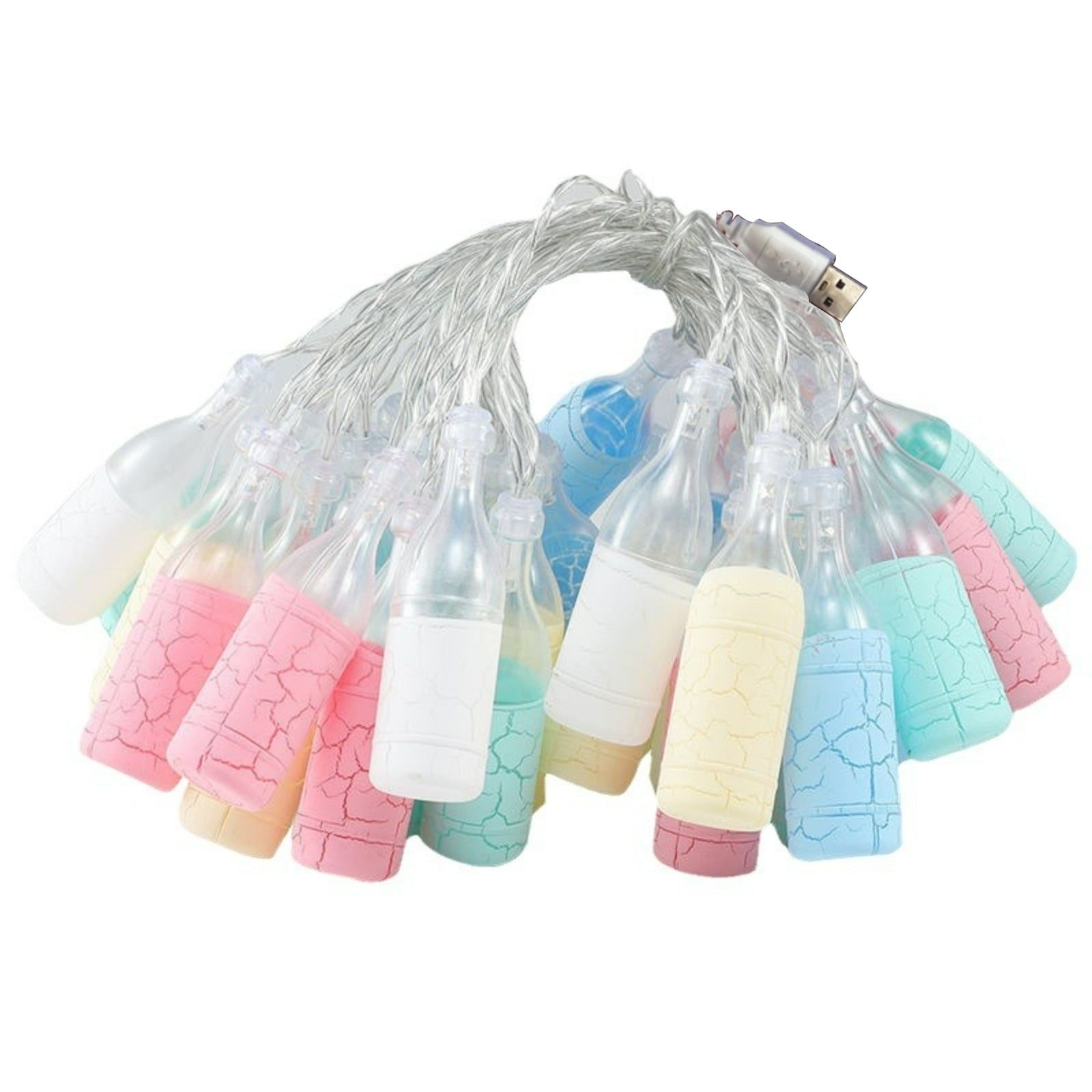 Dvumao Garden Decor, Nvening Market Stalls Special LED Modeling String ...