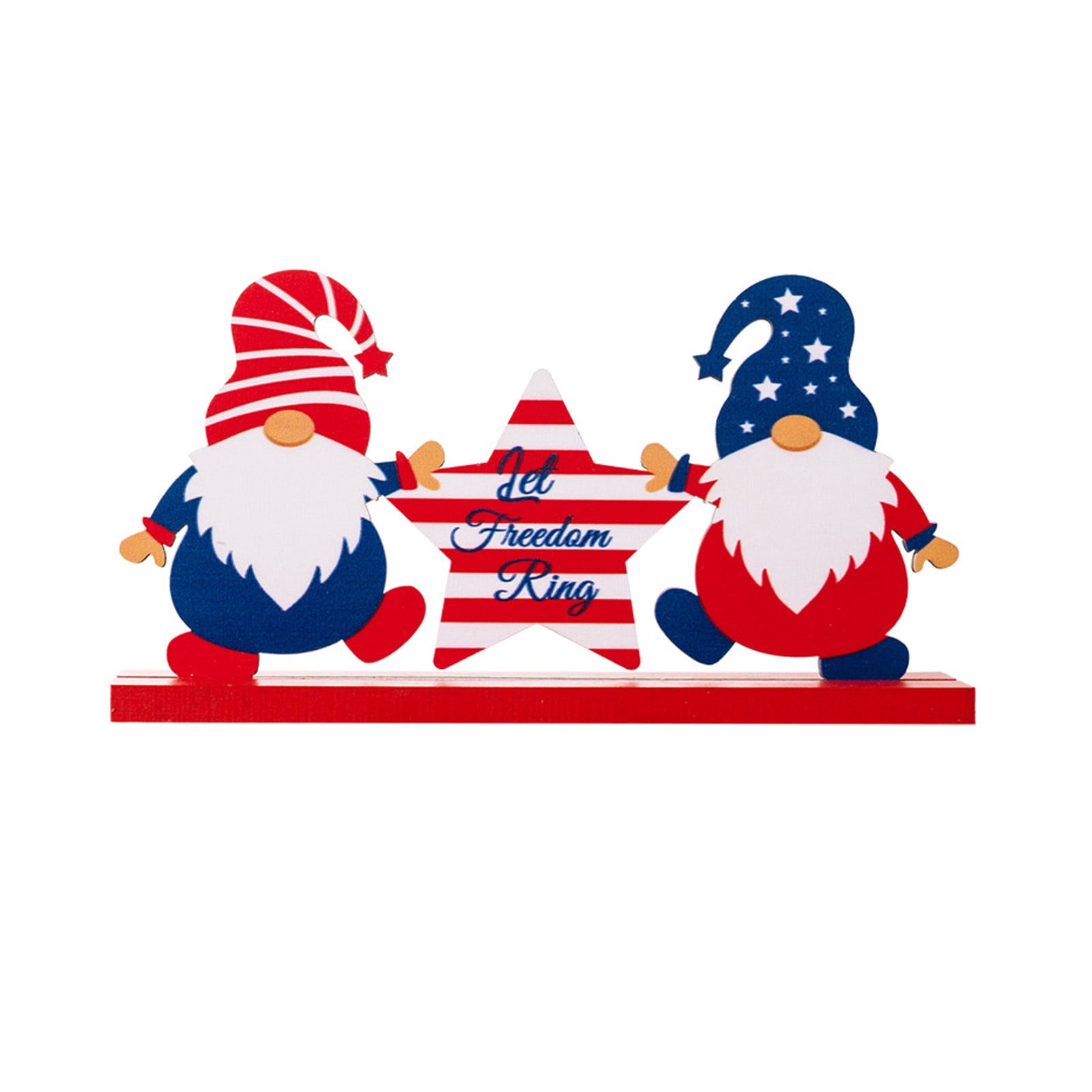Dvumao Home Decor, Independence Day Decoration Car Dwarf Letter Wooden ...
