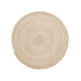 Dvumao Kitchen Accessories, 18cm Ramie Yarn Dining Table Mat Heat ...