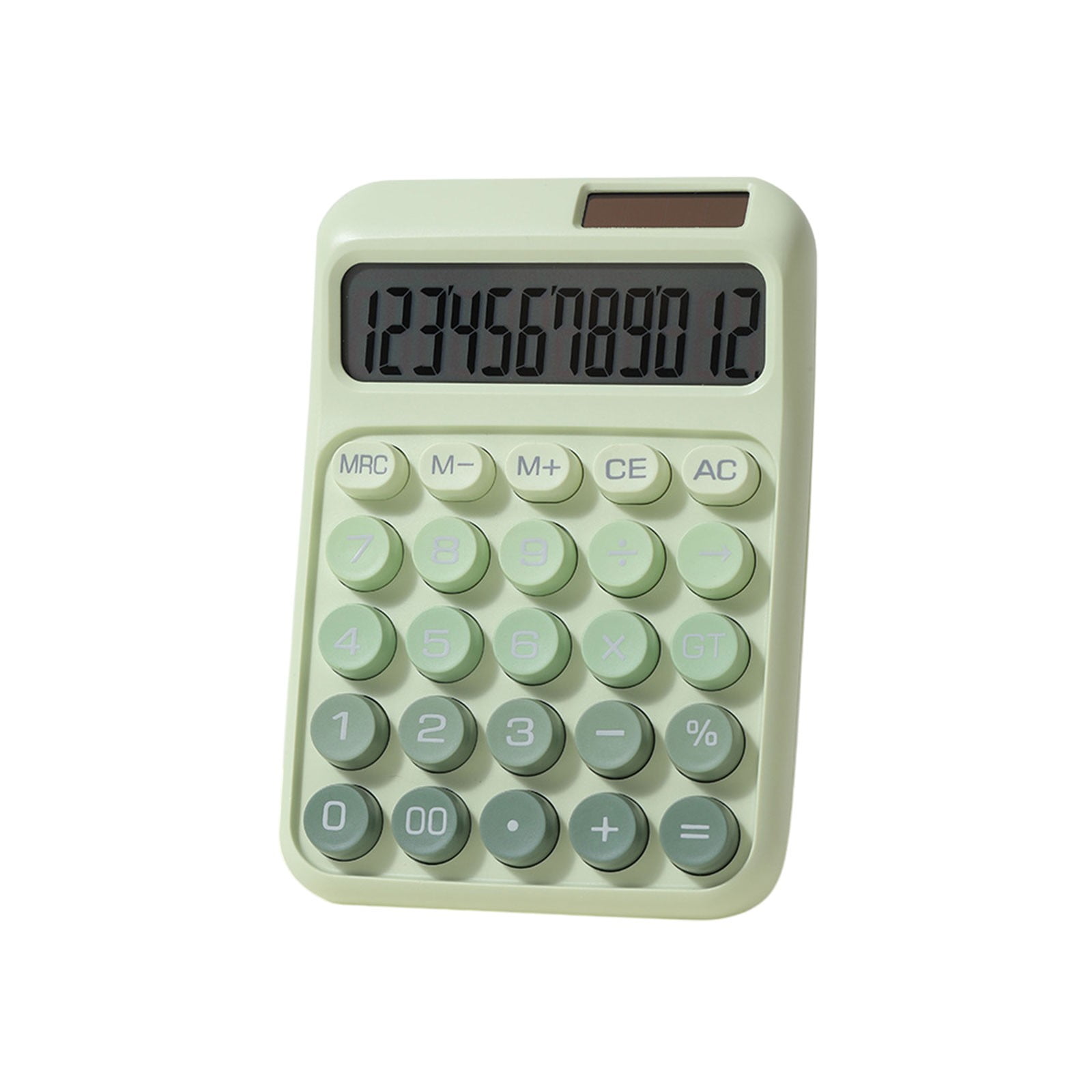 Dvumao Office Supplies, Solar Powered Calculator 7 Cell Battery Power ...