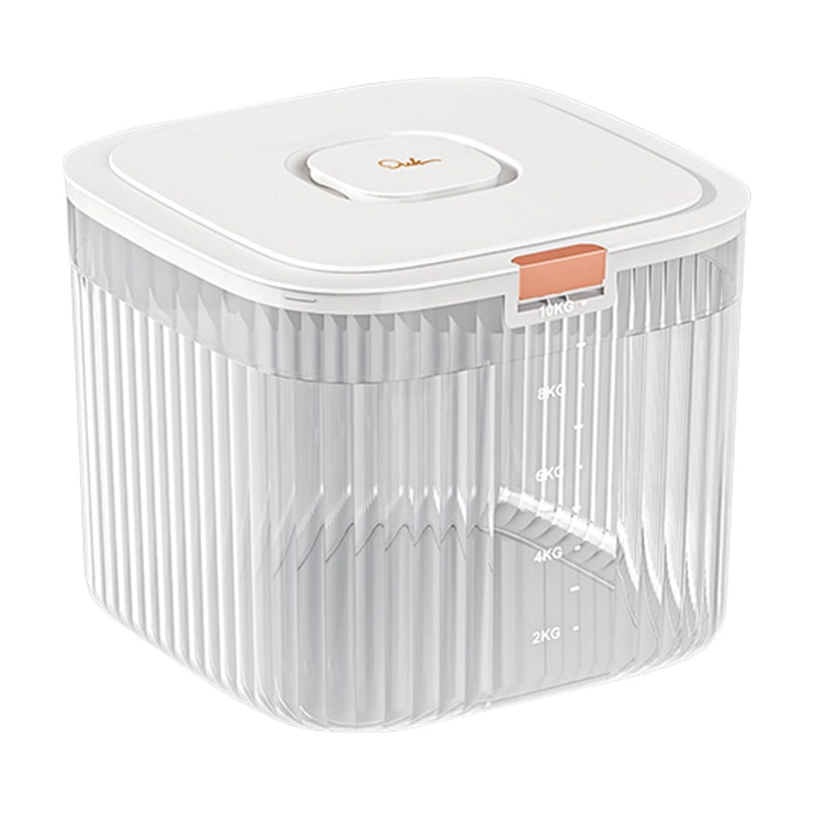 Dvumao Organizers And Storage, Airtight Rice Dispenser -Cover Rice ...
