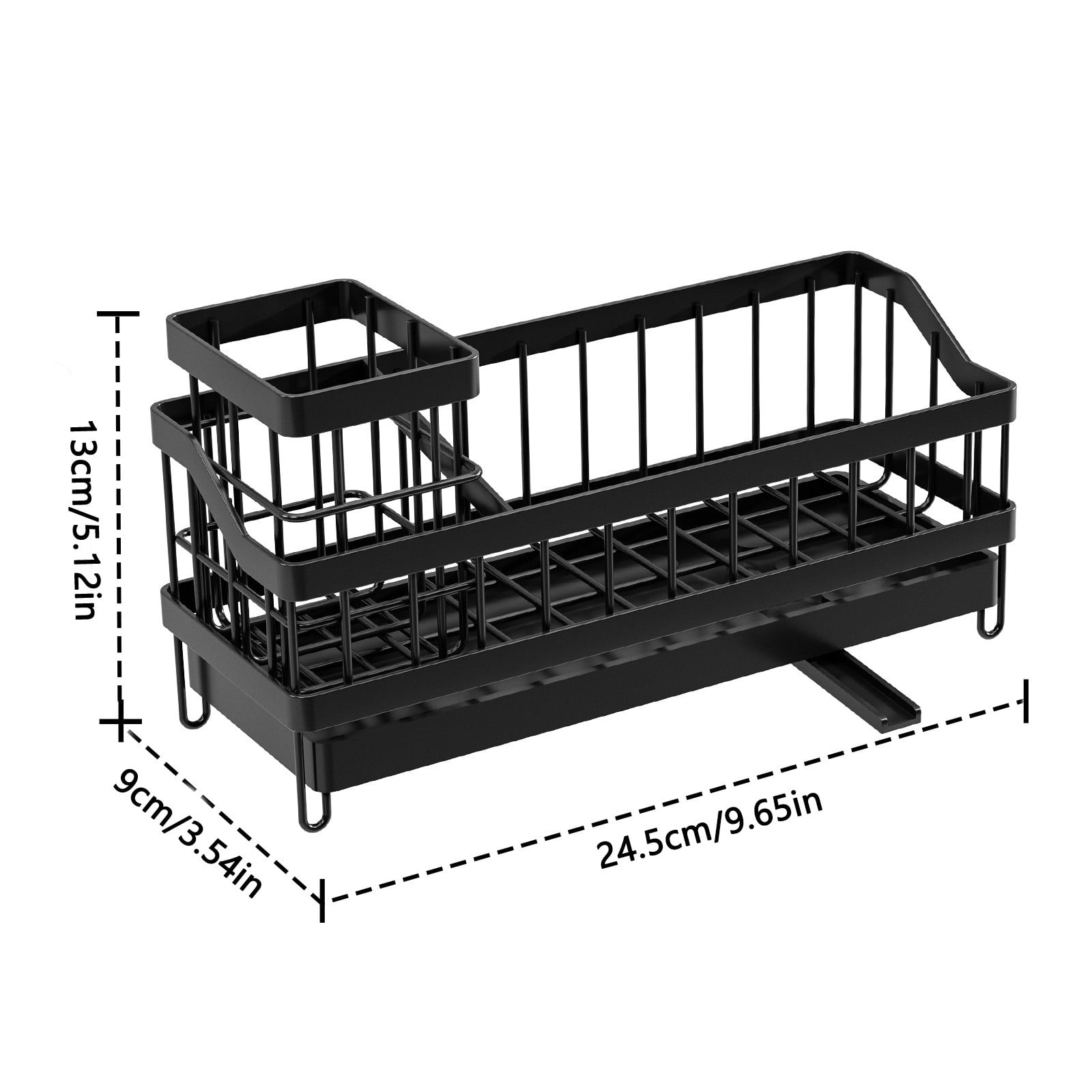 Dvumao Organizers and Storage, Dishwashing Sponge Rack No Hole Wall ...