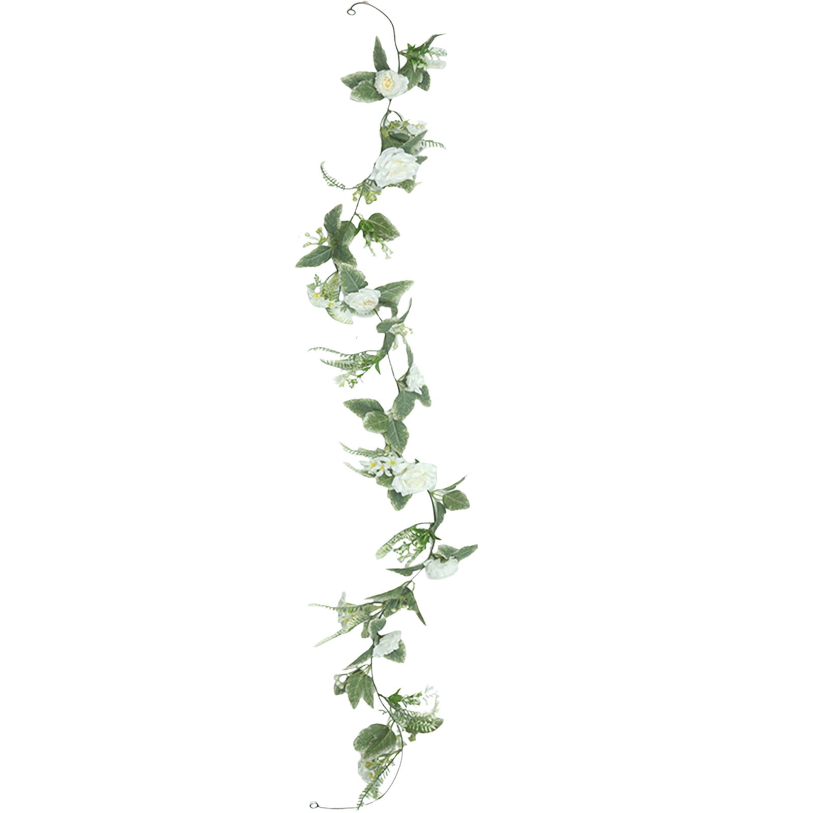 Dvumao Outdoor Decor, Artificial Rose Vines Silk Flower Artificial ...