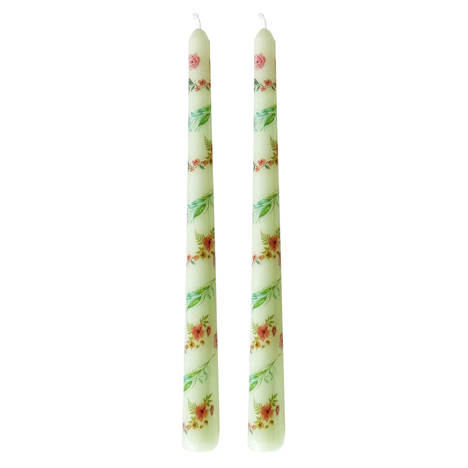 Dvumao Room Decor, French Long Rod Printing Candle Romantic Wedding ...