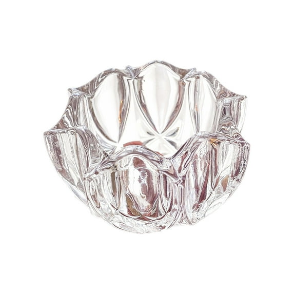 Dvumao Room Decor, Warm Romantic French Crystal Glass Candlestick ...