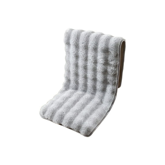 Dvumao Seat Cushions, Winter Plushs Siamese Seat Cushion Non Slide ...