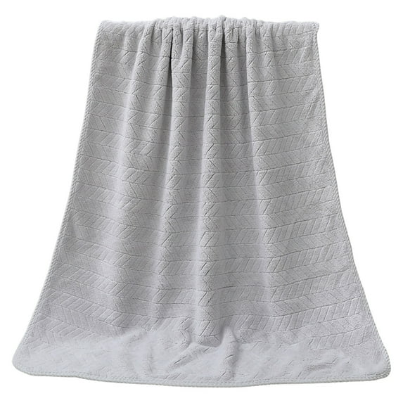 Dvumao Shower Towels, Corals Velvet Adult Household Daily Absorbent Dry ...