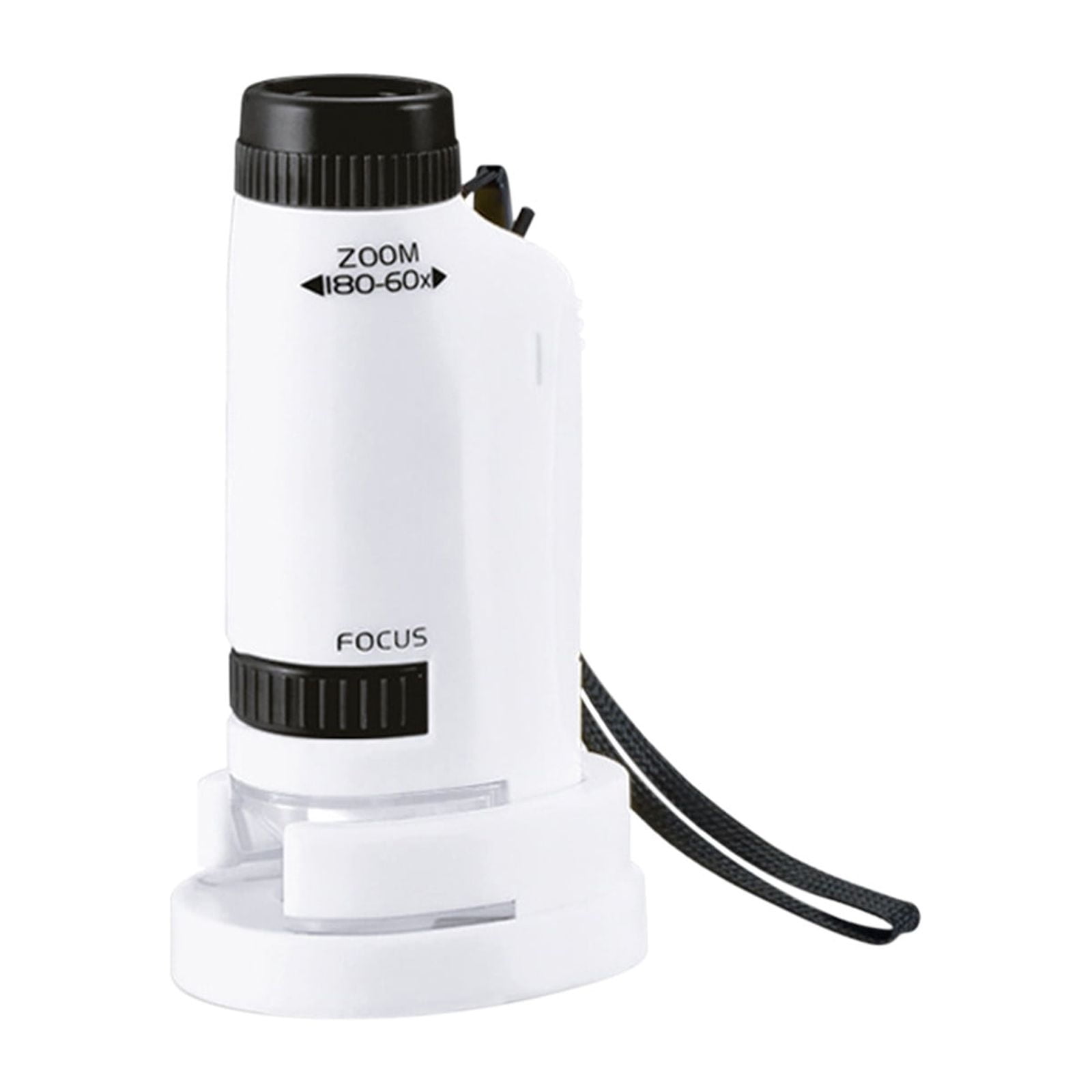 Dvumao Tool for Home, Handheld Round Handle Microscope Mini Pocket ...