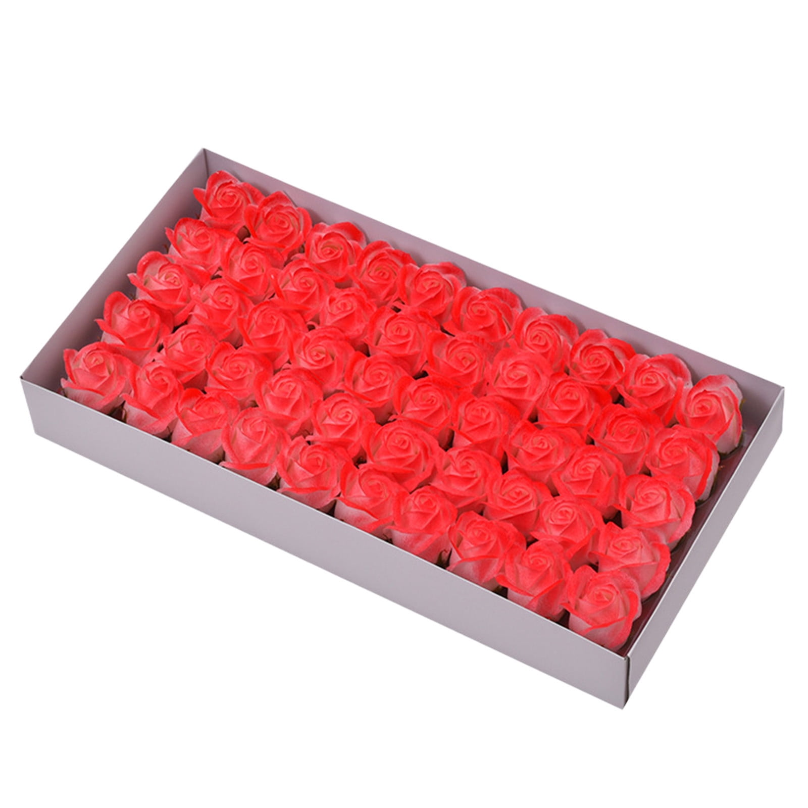 Dvumao V-alentine's Day Decor, Three Layer Of Rose Soap Flower Spray ...