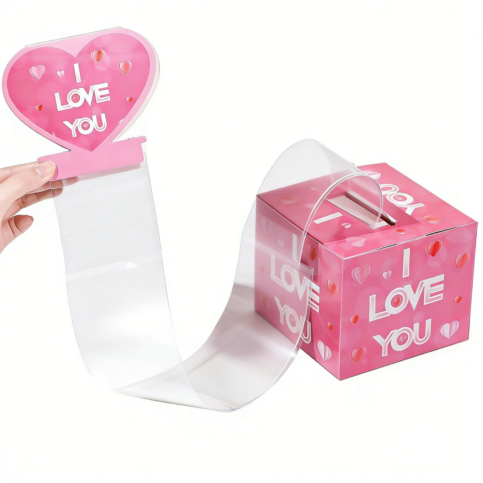 Dvumao V-alentine's Day Decoration, Surprise Money Box Red Box Day Gift ...