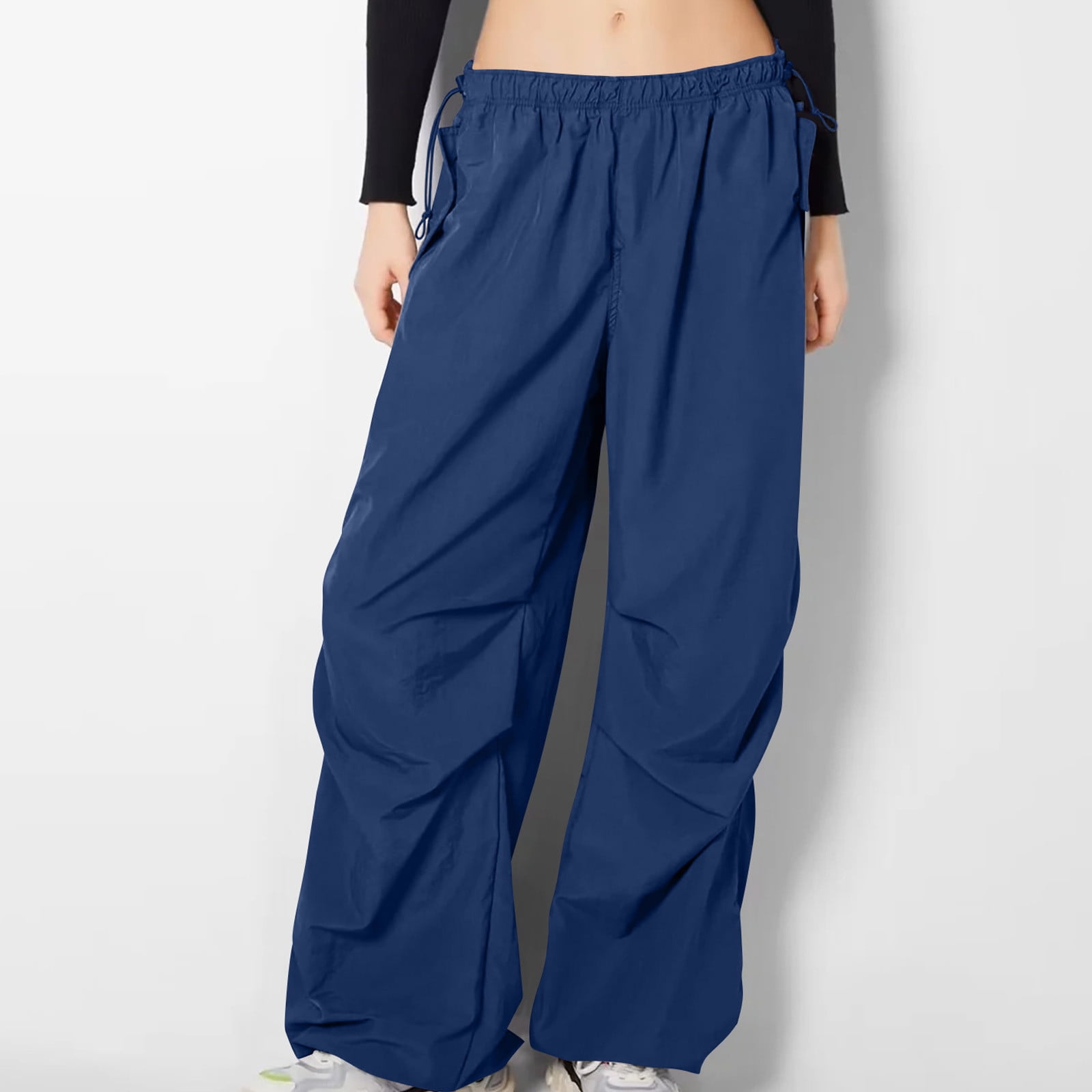 Dwaogom Women New Pants Design Sense Of Casual Sports Pants Drawstring ...