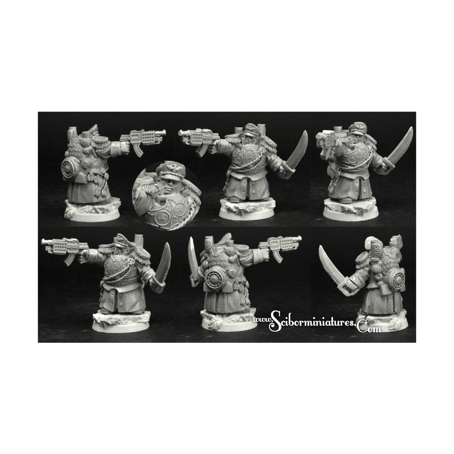 Scibor Monstrous Miniatures Dwarf Commander #2 New - Walmart.com