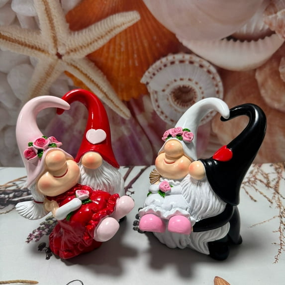 Dwarf Figurine Home Desktop Ornament | Whimsical Resin Lover Decor ...