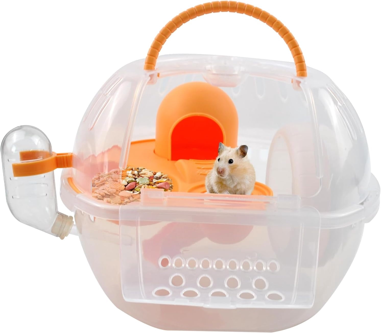 Dwarf Hamster Carrier Cage,Hamster Carrier Portable Hamster Travel ...