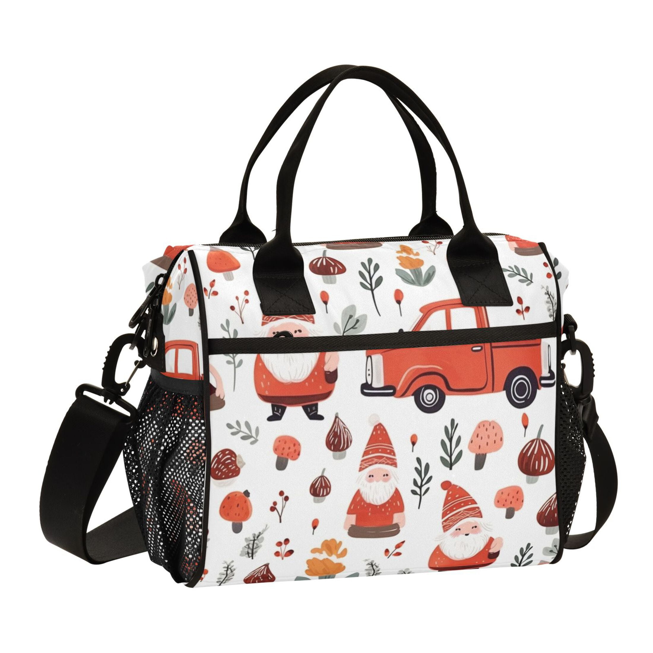 Dwarf Mushroom Truck Leaf Lunch Bag Insulated Lunch Box Leakproof ...