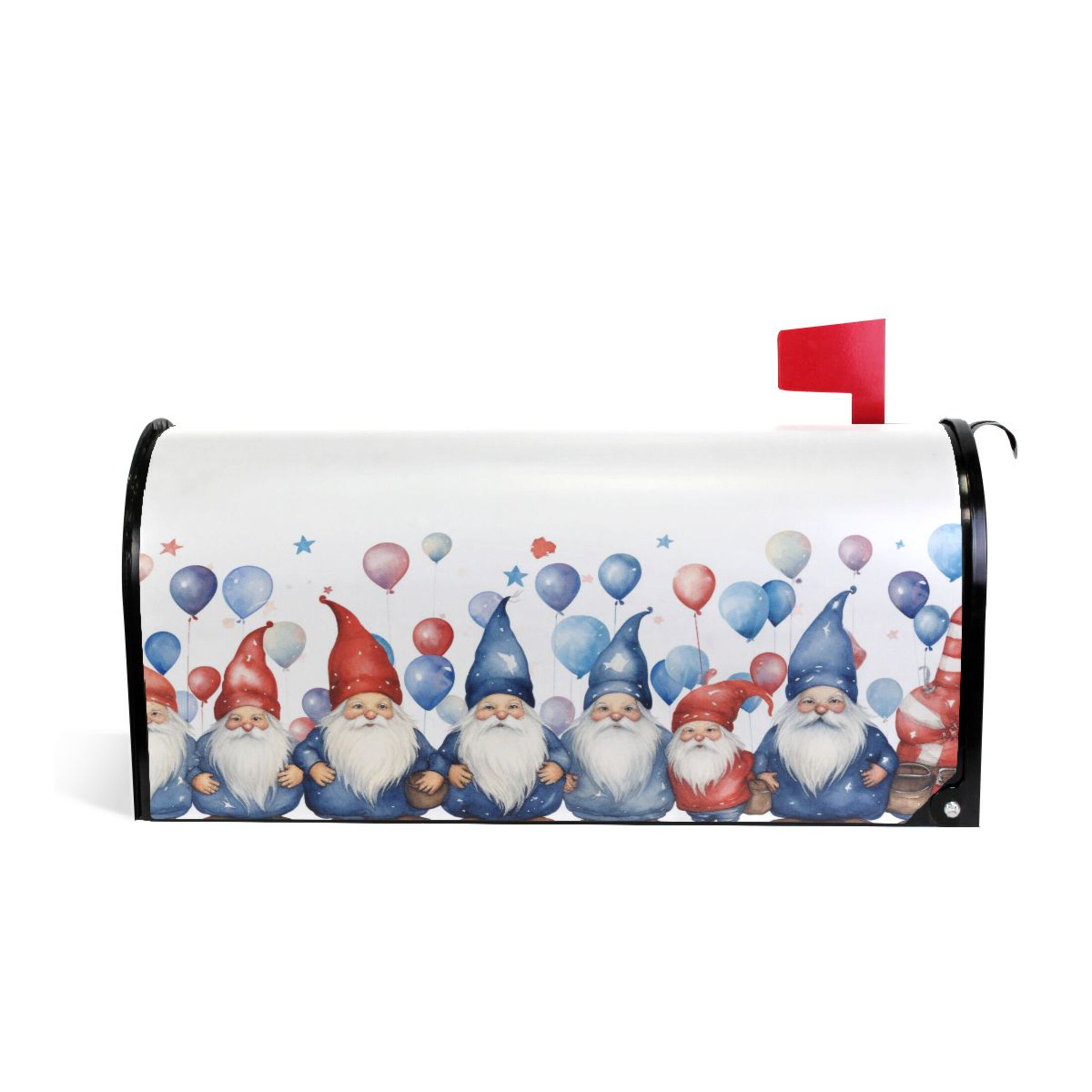 Dwarfs Balloon Star Magnetic Mailbox Covers 21" X 18" Post Letter Box ...