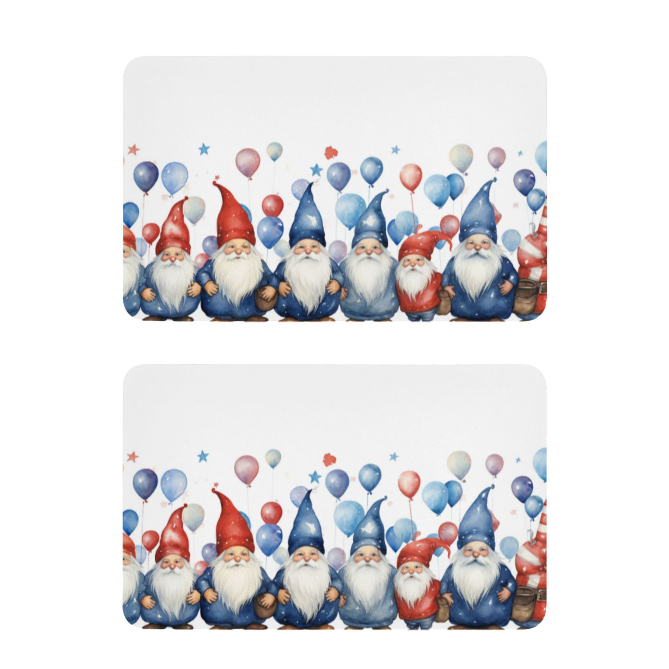 Dwarfs Balloon Star Refrigerator Magnet Stickers Square Fridge Magnetic ...