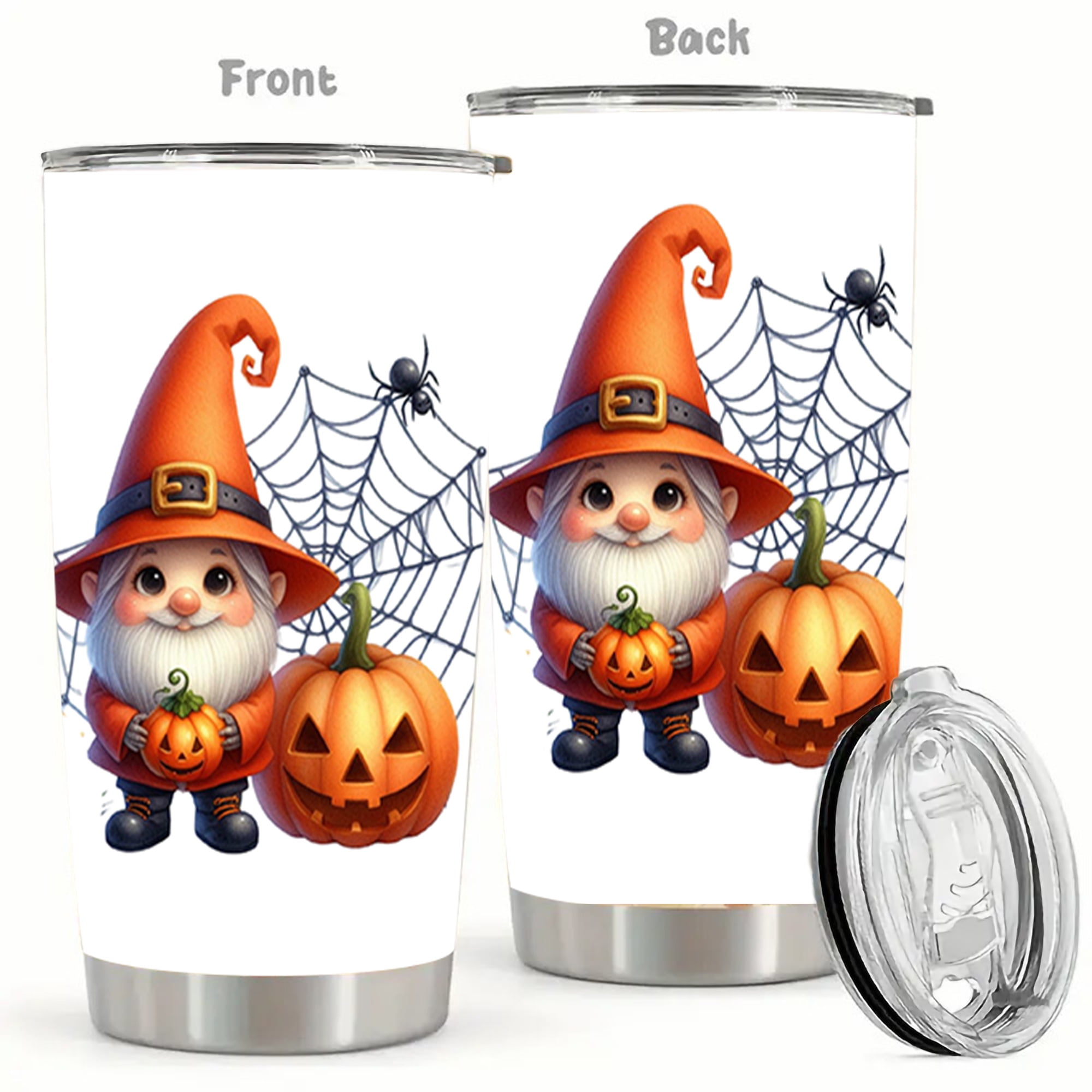 Dwarve and Pumpkin Protable Water Botter 3D Printed Thermoses for ...