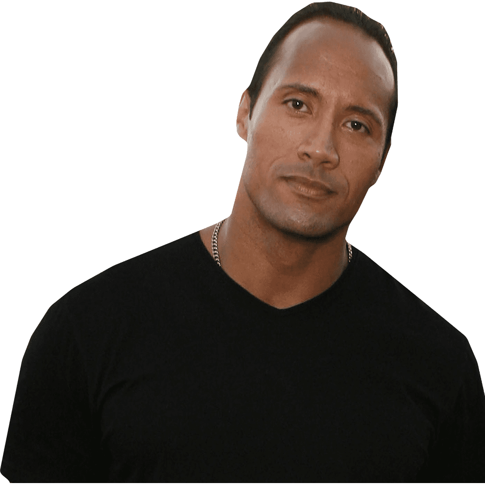 Dwayne 'The Rock' Johnson (Jeans) Half Body Buddy Cutout - Walmart.com
