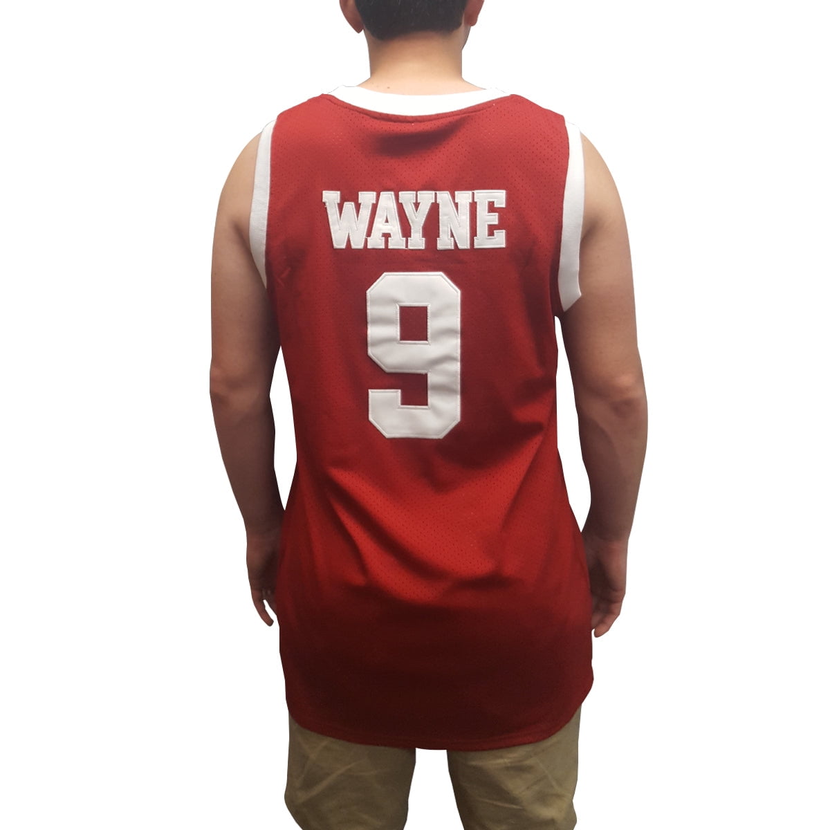 Dwayne Wayne #9 Red Basketball Jersey - Walmart.com