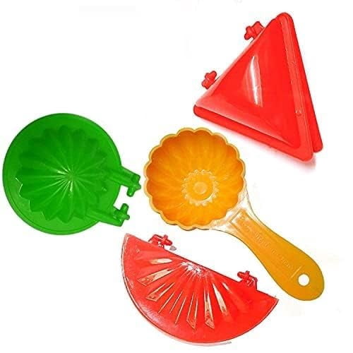 Dweezhet Plastic Gujiya Modak Samosa Kachori Making Mould Set with ...
