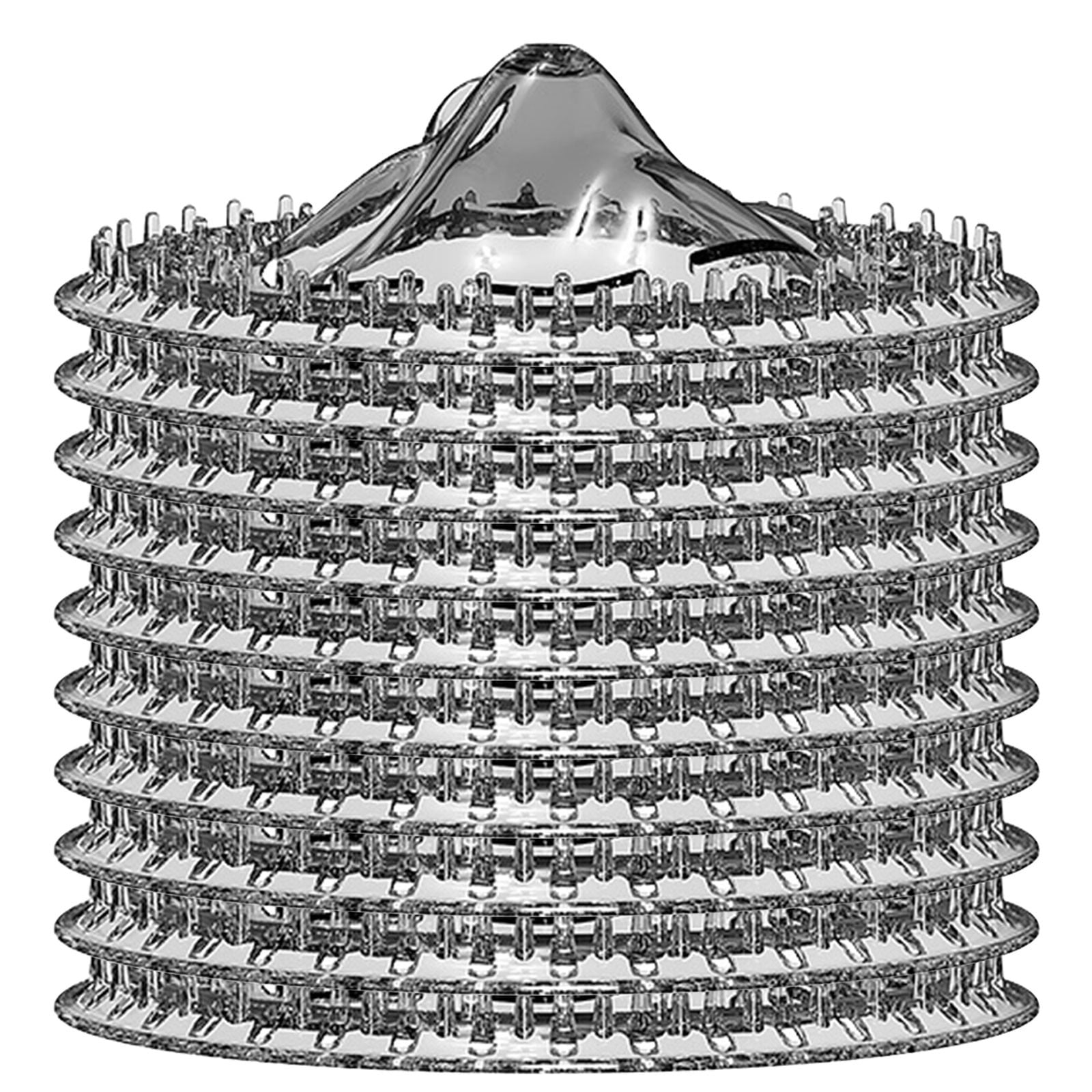 DwellJoy Large 10-Pack Disposable Shower Drain Hair Catcher with Handle ...