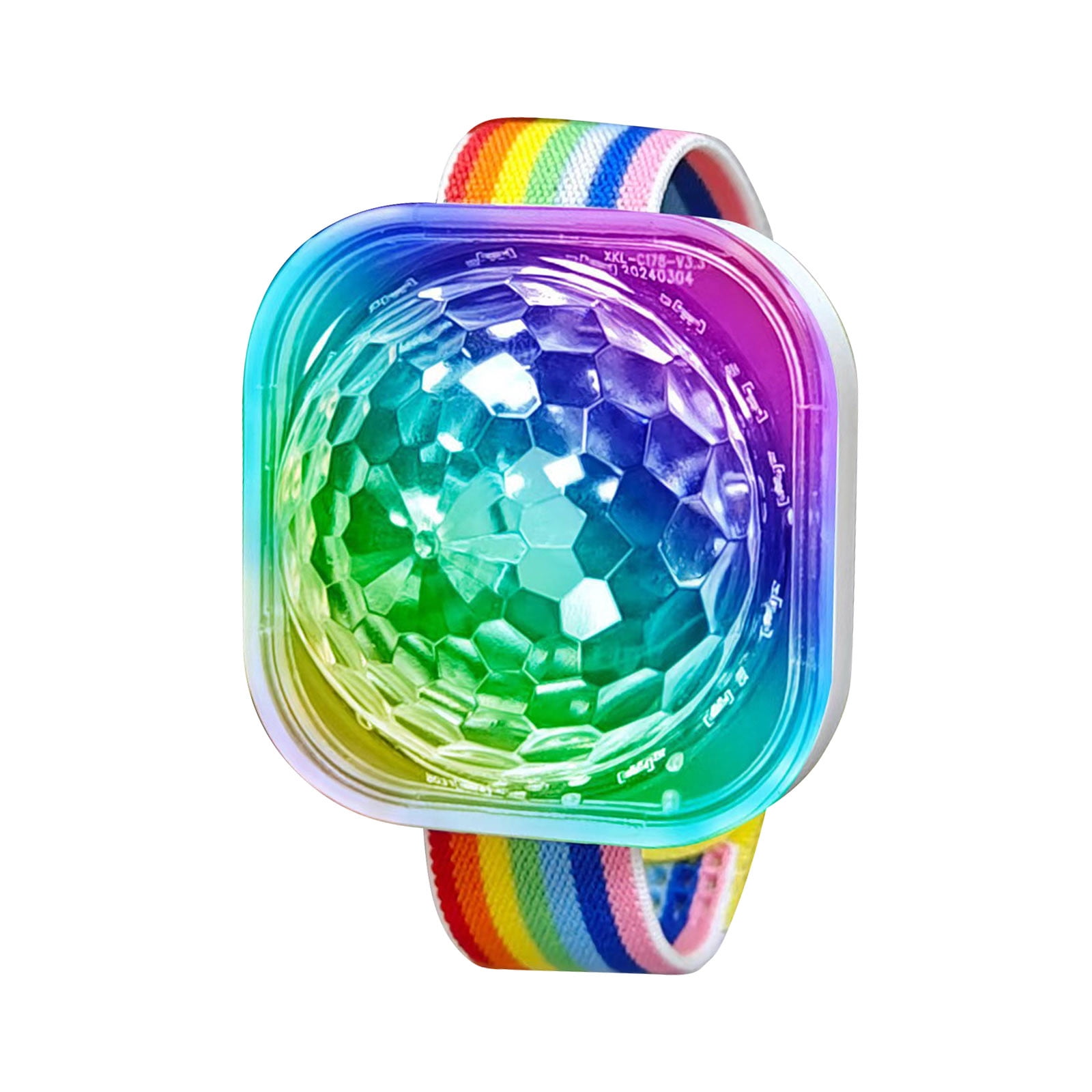 DwellJoy Rechargeable LED Party Wristband Light - Waterproof Glow ...