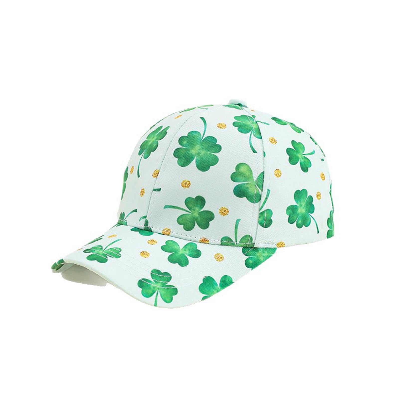 DwellJoy St. Patrick's Day Hat for Men Women, Irish Baseball Cap with ...